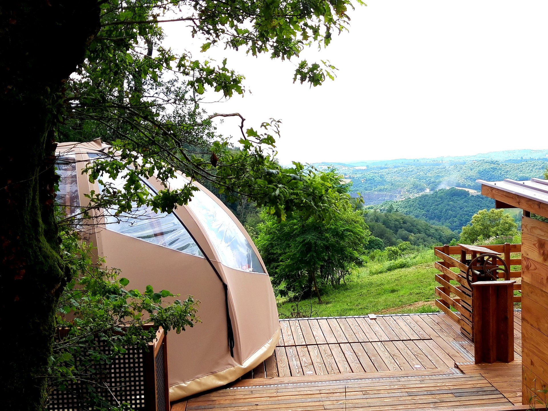 Le Mobil' Dôme à Marie - Tarn