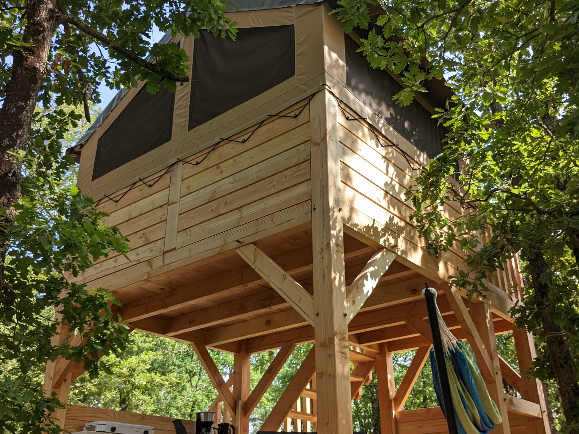 Cabane Sur Pilotis Avec Piscine Et Vue - Ariège