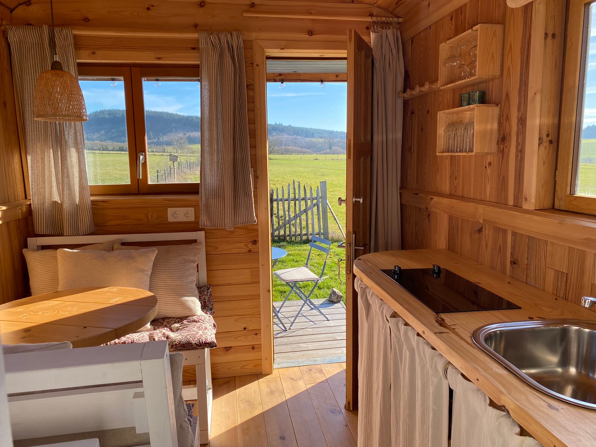 Roulotte 360°nature - Haute-Vienne