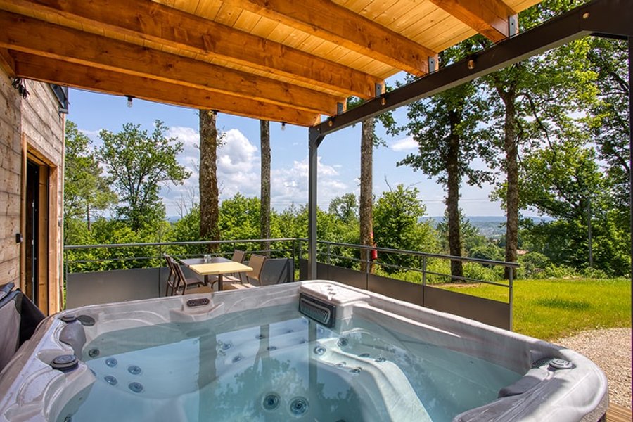 Cabane Spa Des Chataigniers - Dordogne