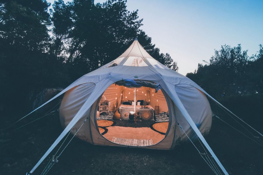 Lotus Belle Tent (4 Pers.) - L'Isle-sur-la-Sorgue