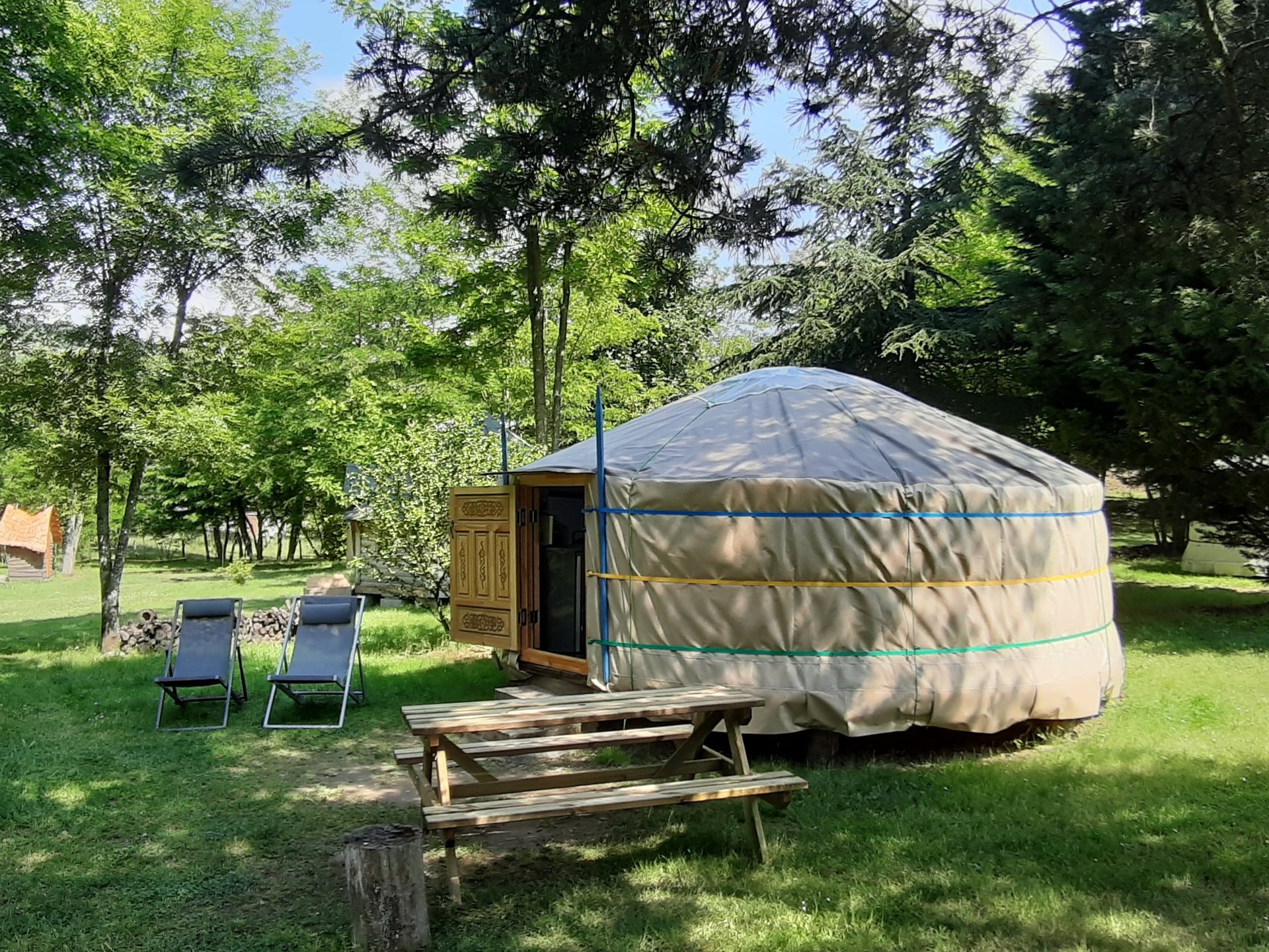 Yourte Mongole 2/3 Pers - Rhône-Alpes