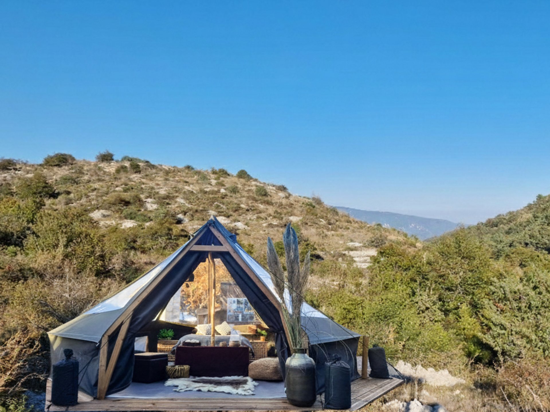 Tente Voie Lactee - Alpes-Maritimes