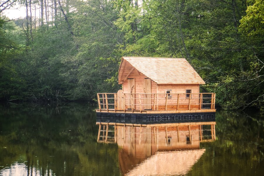 Cabane Belle îLe - Mayenne