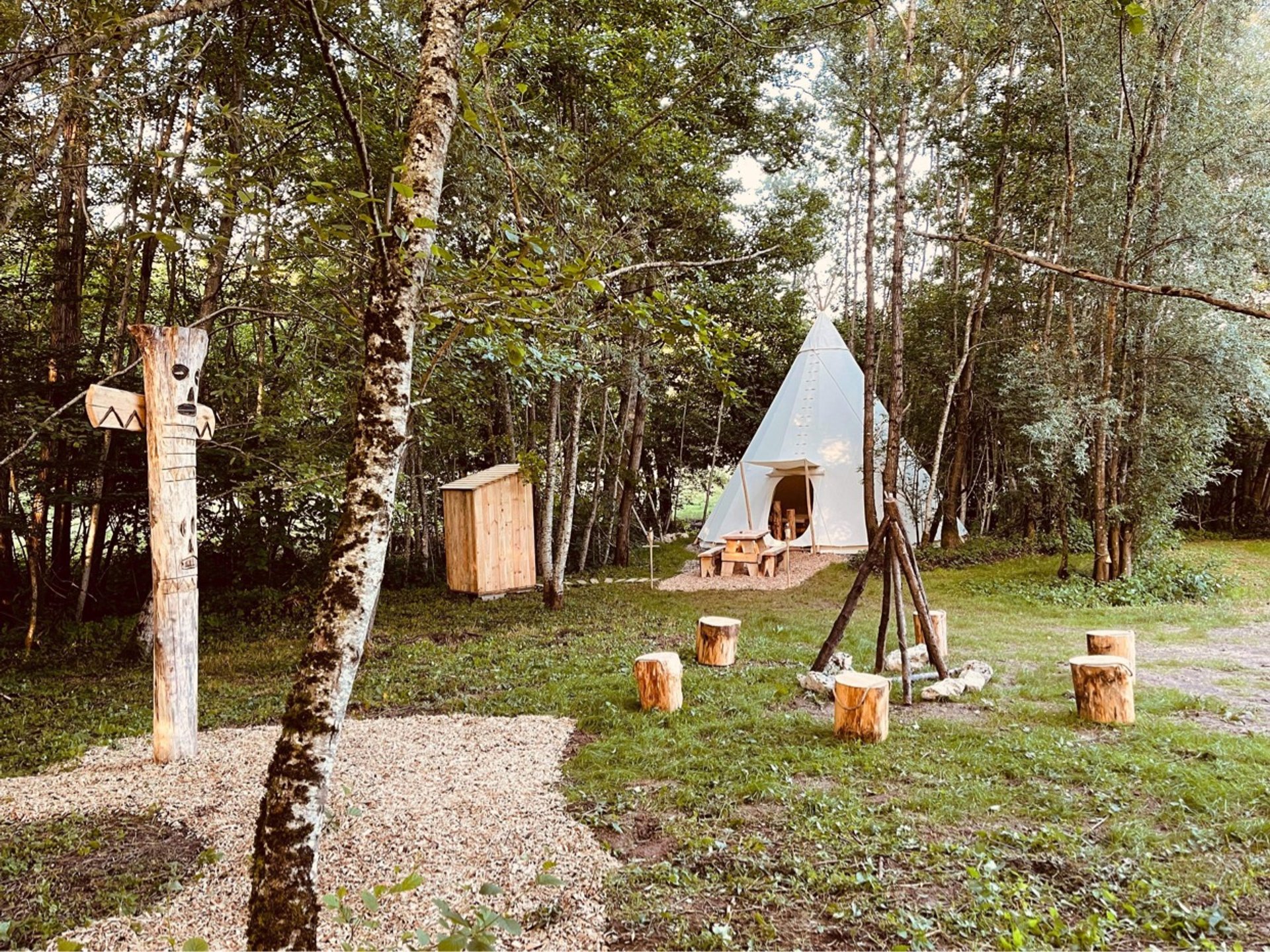 Tipi Söra Du Wakanda Lodges - Côte-d'Or
