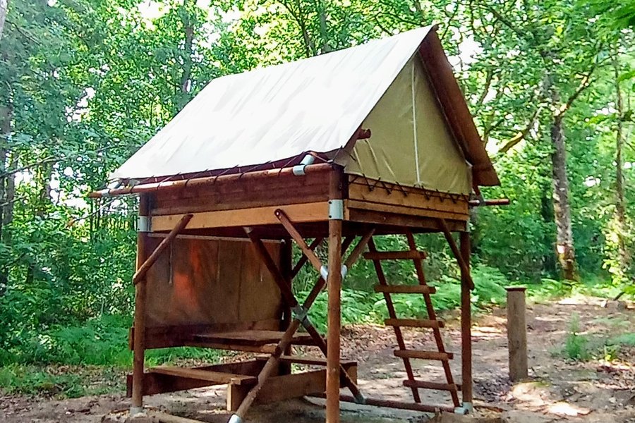 Tente Bivouac sur pilotis - Dordogne