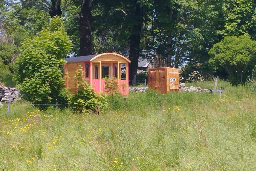 La Roulotte  Romantique Du P'tit Buron - Cantal