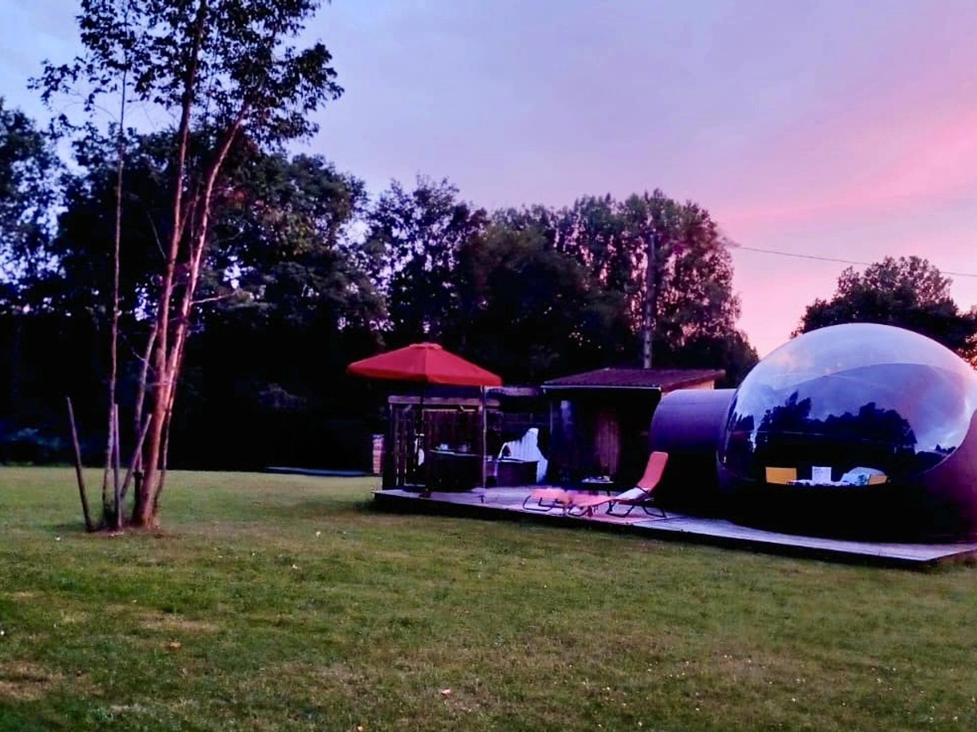 Bulle Avec Spa Privatif - Lot