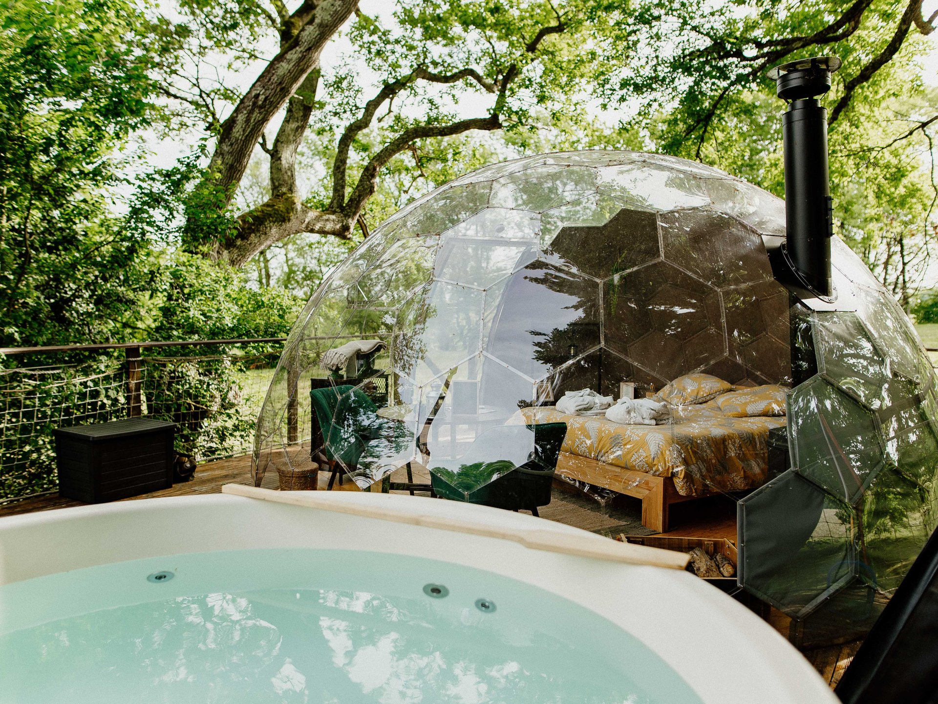 Dôme Au Cœur Des Chênes & Spa - Gers