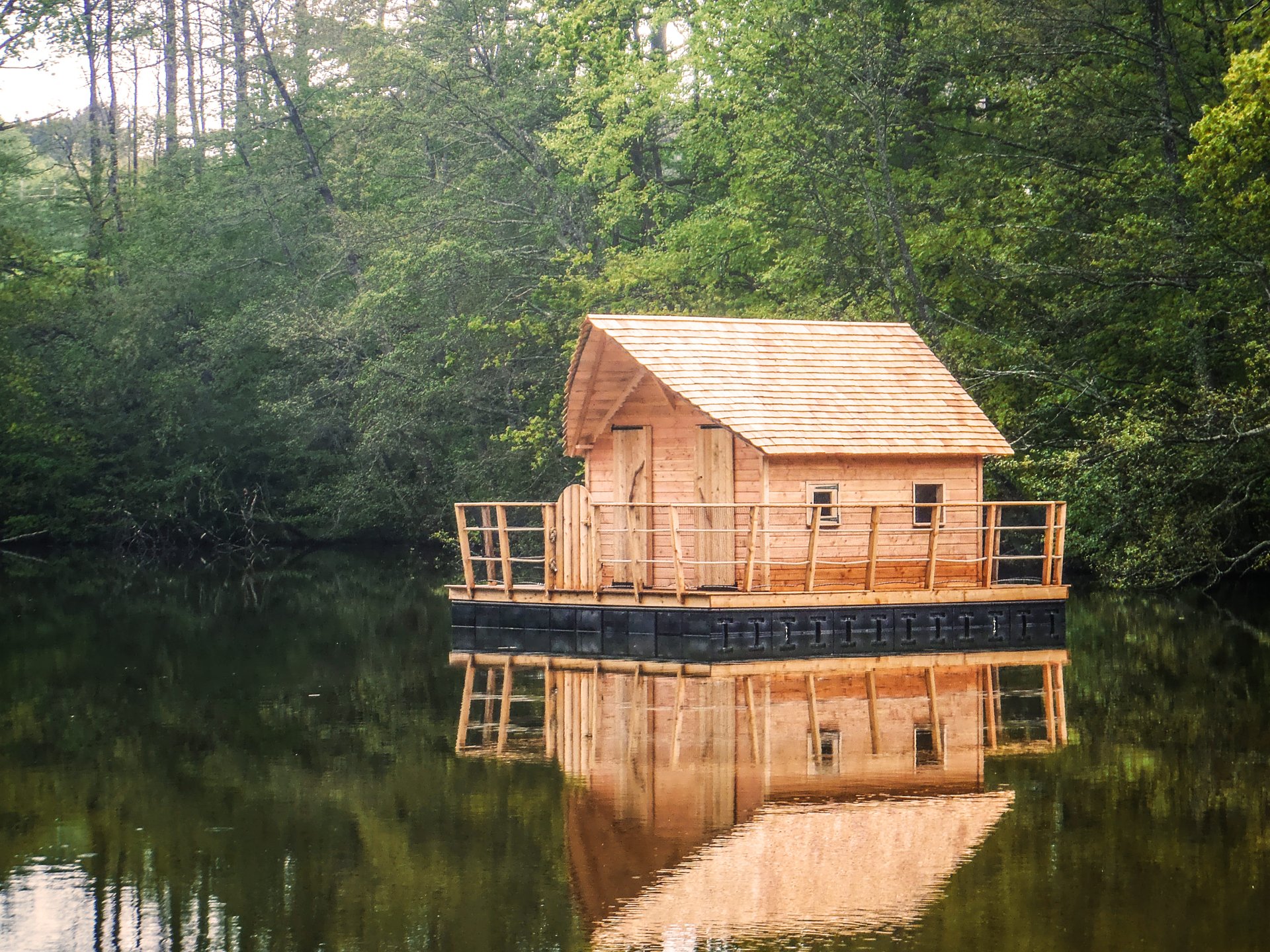 Cabane Belle îLe - Mayenne