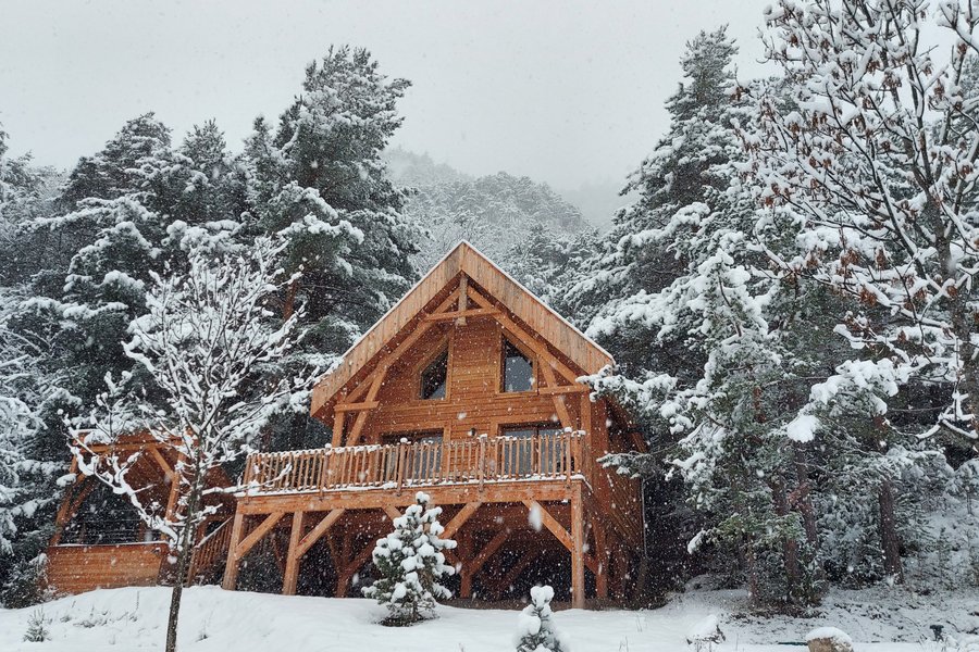 L'empreinte, Cabane & Spa - Saint-Étienne-de-Tinée