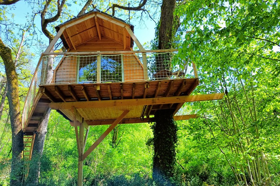 La Cabane Perchée Du Château - Indre-et-Loire