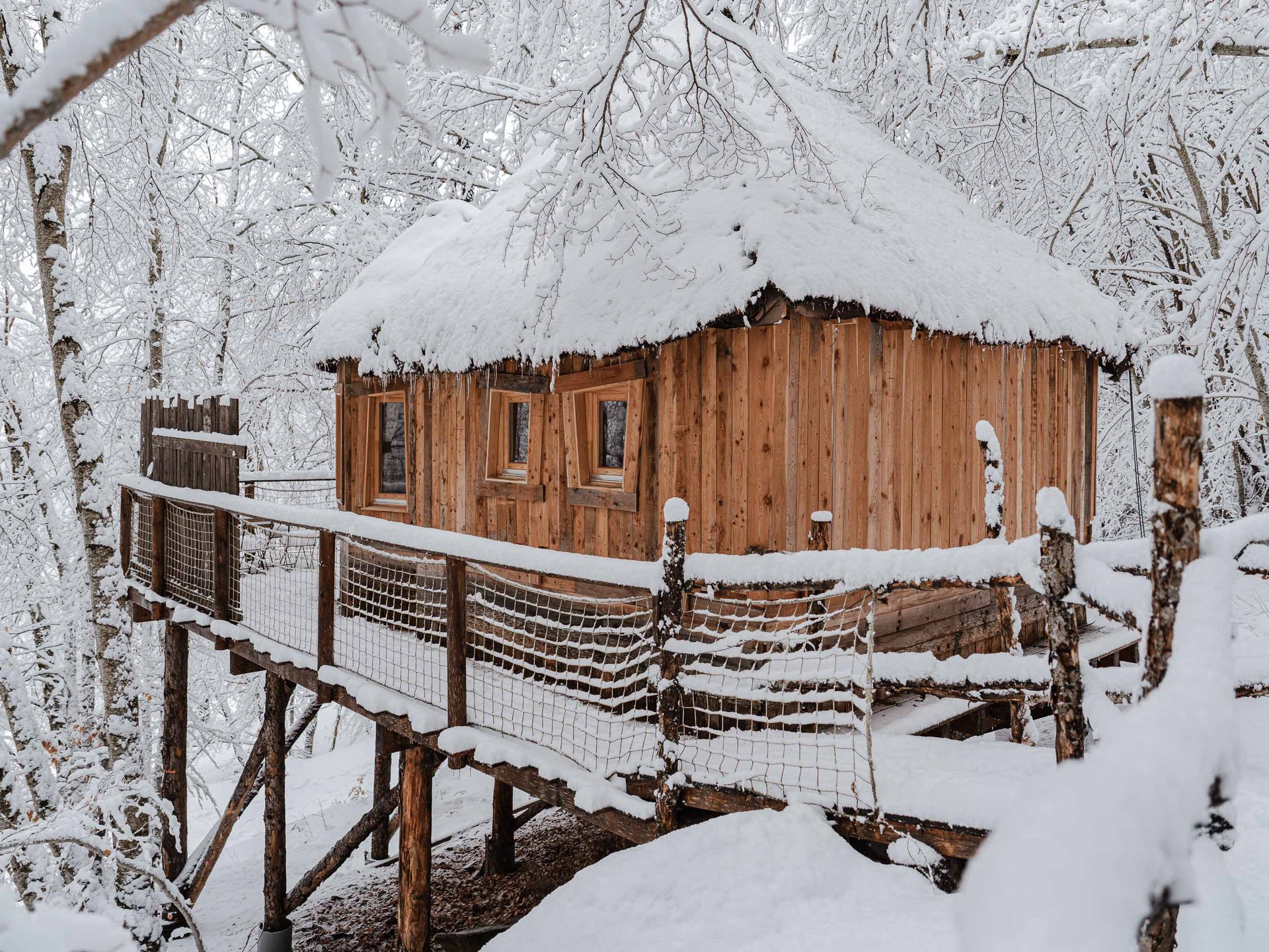 Cabane Spa Les Elfes - Saint-Léger-les-Mélèzes