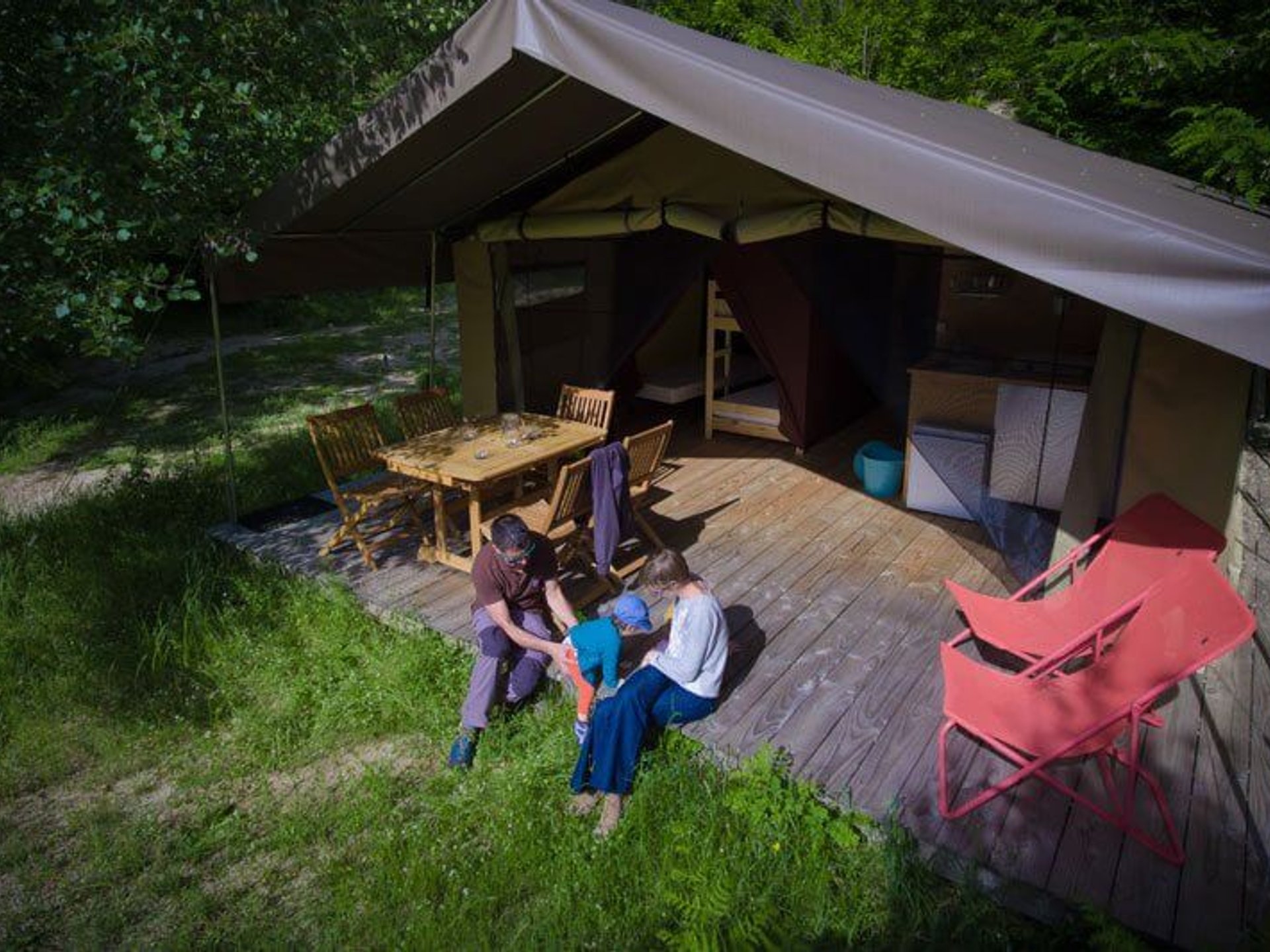 Tente Safari - Saint-Jean-du-Gard