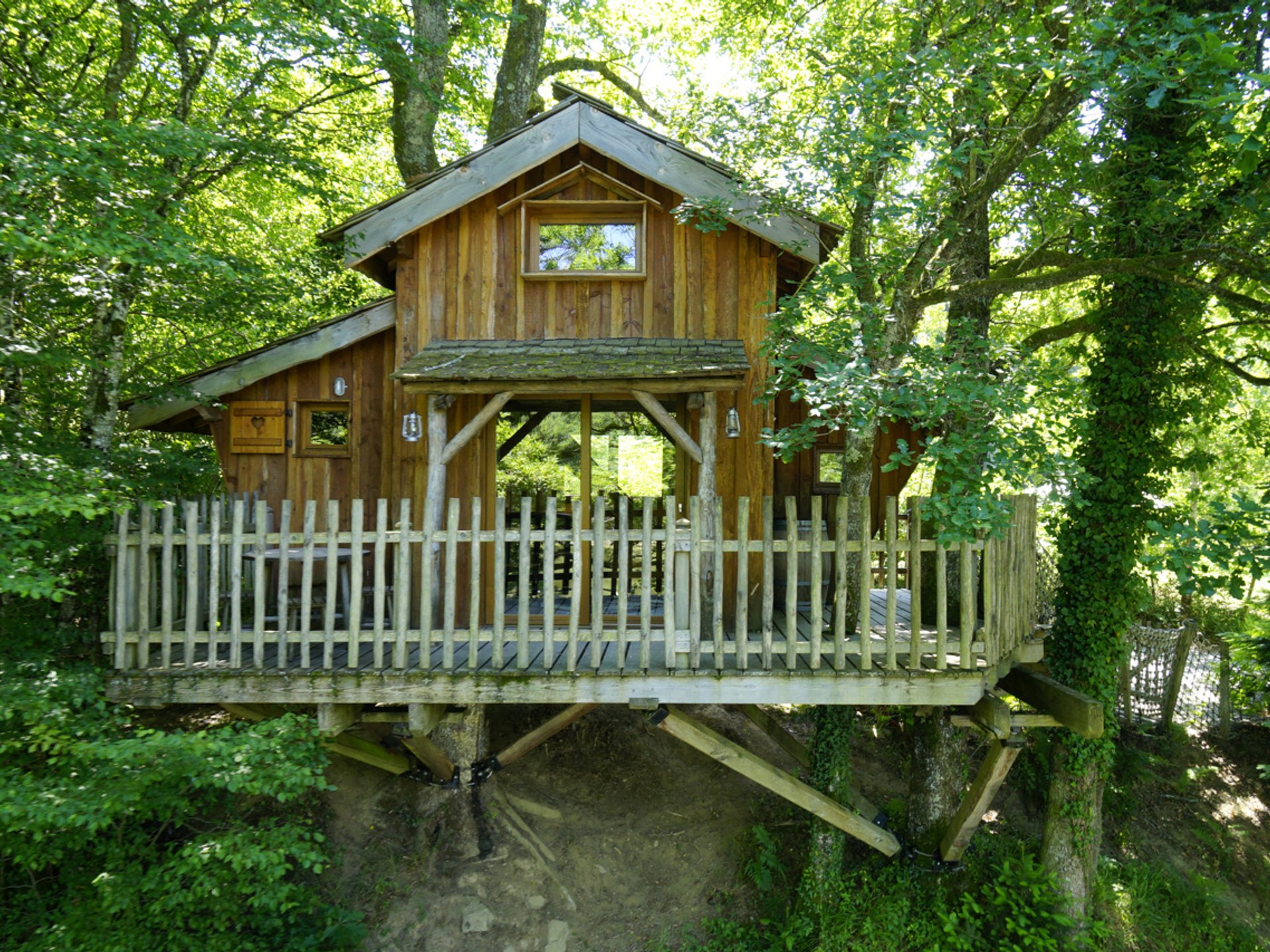 Cabane Aux 3 Chênes - Dordogne
