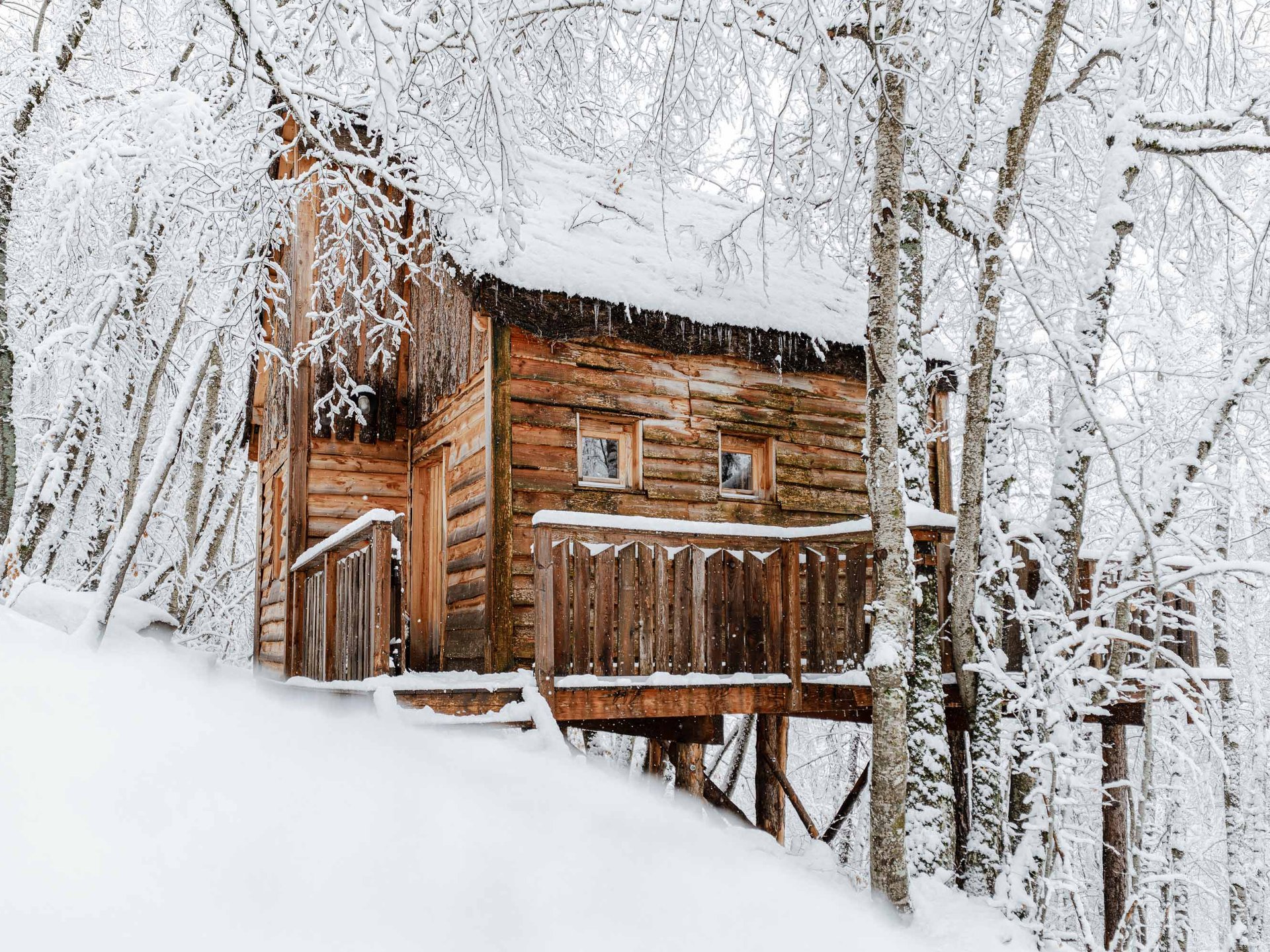 Cabane Spa Des Trolls - Saint-Léger-les-Mélèzes