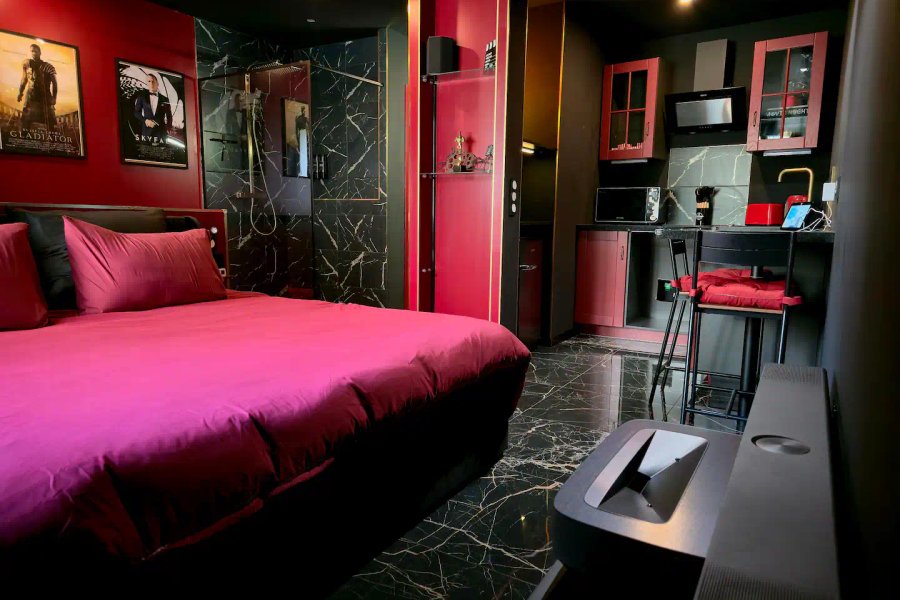 Movie-room  - Cinéma Privé Centre Ville & King Size - Aude