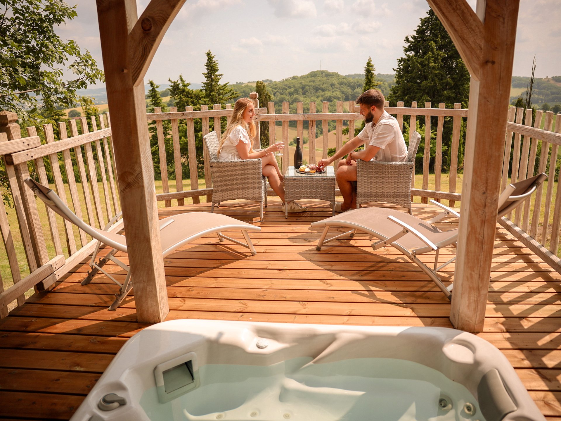 Cabane Spa Des Daims - Lot-et-Garonne