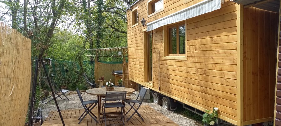 Réservation Tiny House en Lot - Tiny house & Spa - Ma pause nature