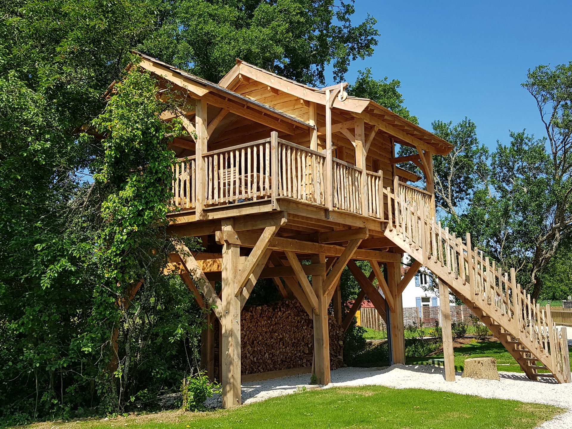 La Cabane Perchée & Spa - Côte-d'Or