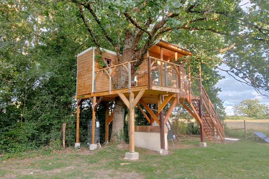 Cabane Perchée Et Le Chêne - Centro