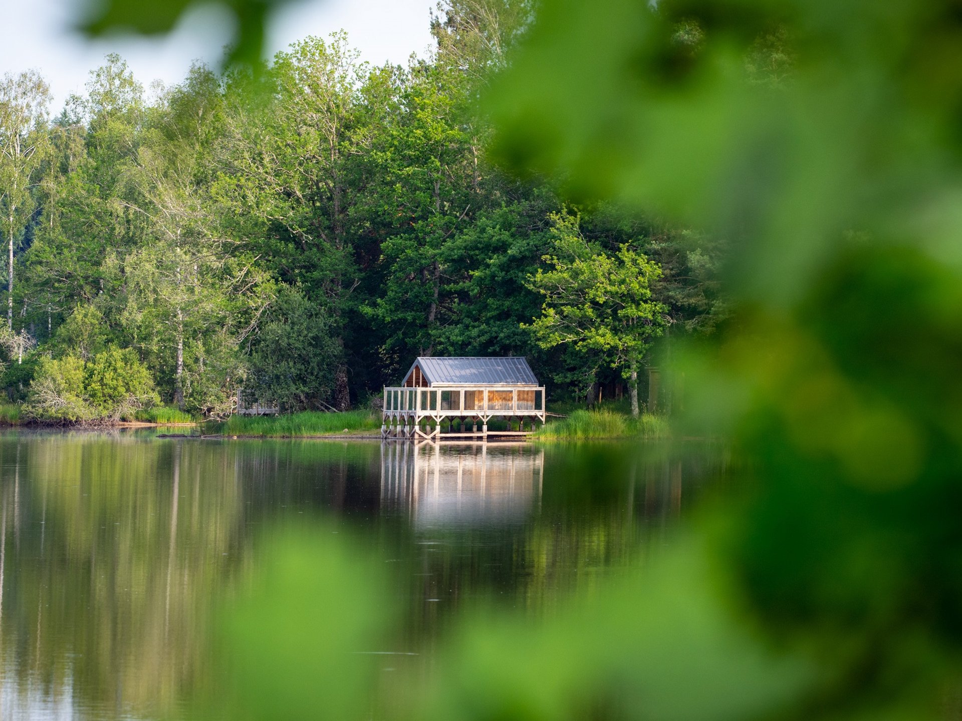 Cabane Sur L'eau Aigrette - Creuse