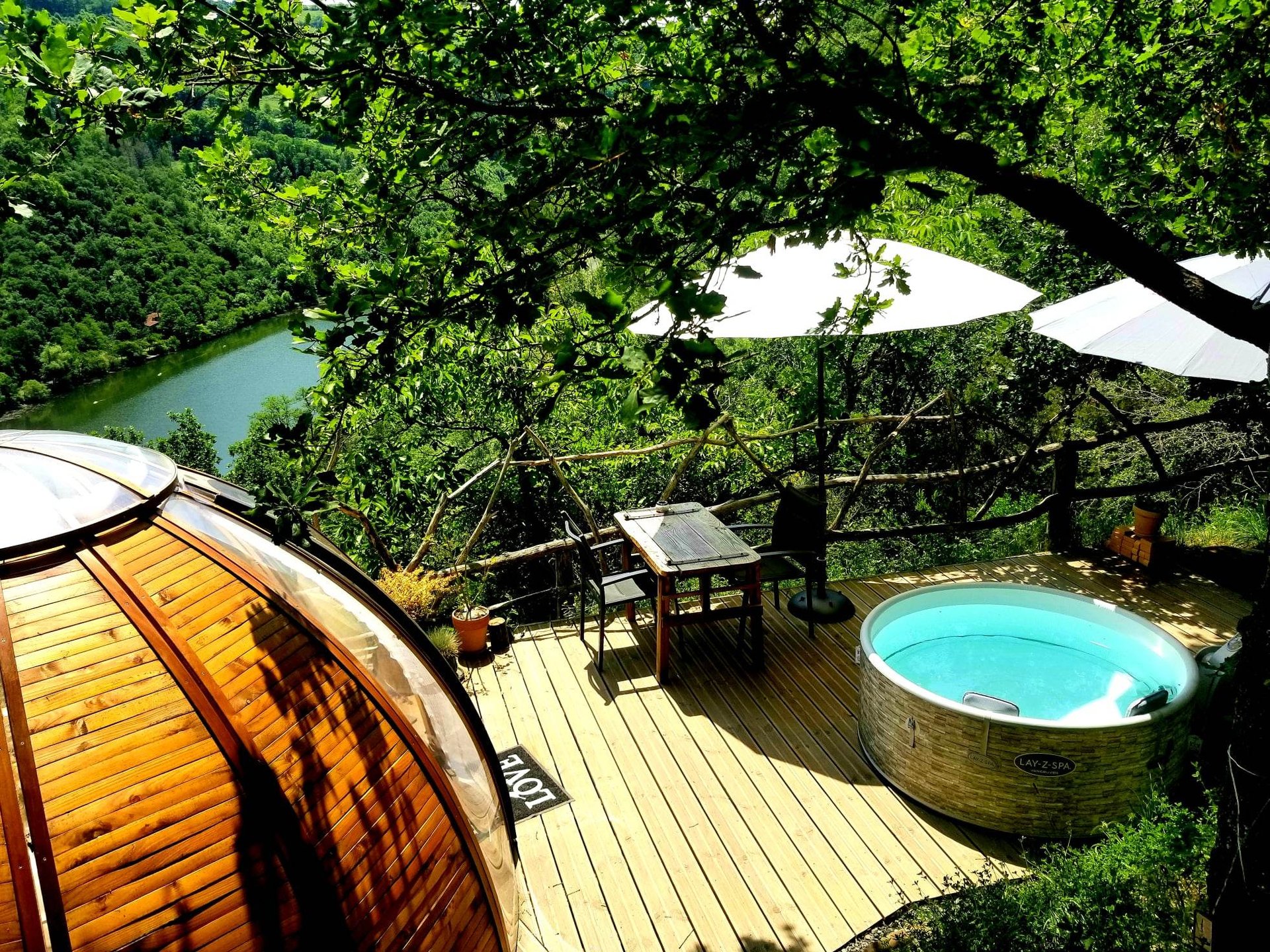 Sweet Dream & Spa Avec Vue Rivière - Aveyron