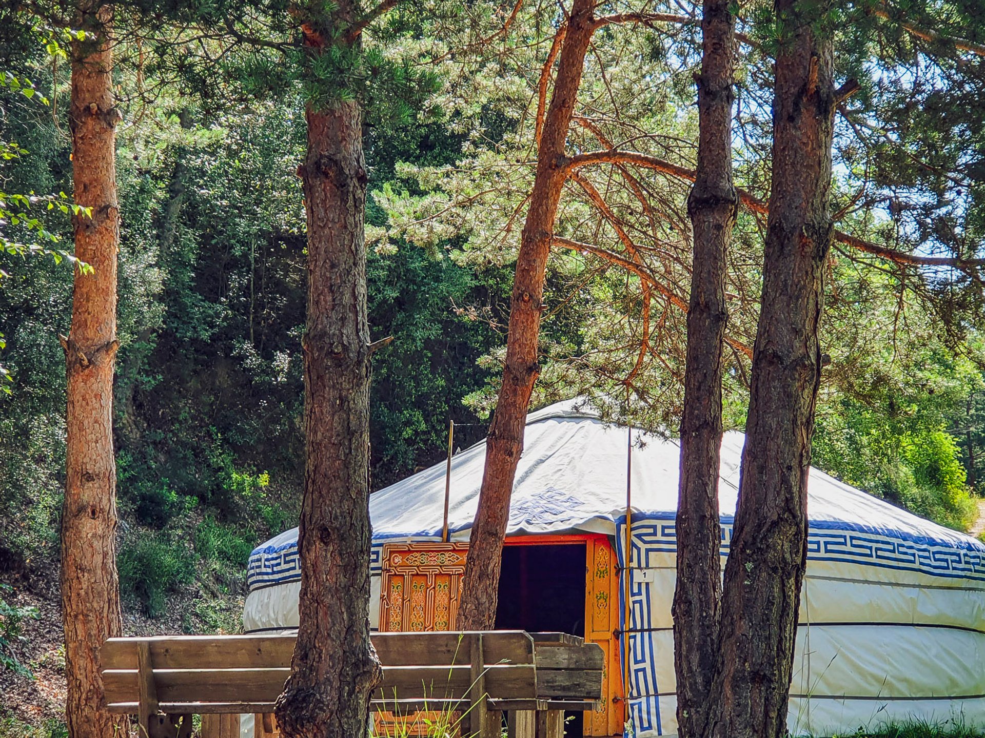 Yourte Xl 4/6 Pers - Languedoc-Roussillon