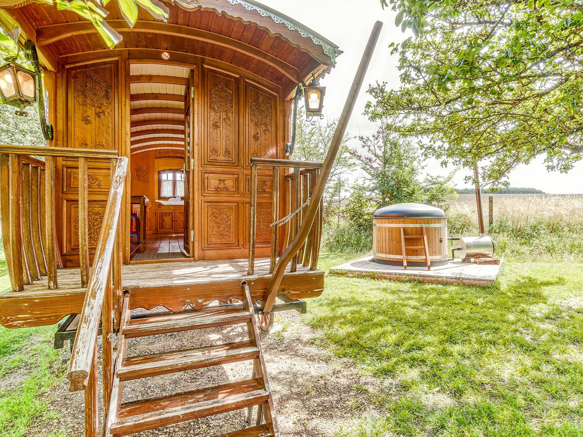Roulotte Spa "La Grenouillère" - Indre-et-Loire