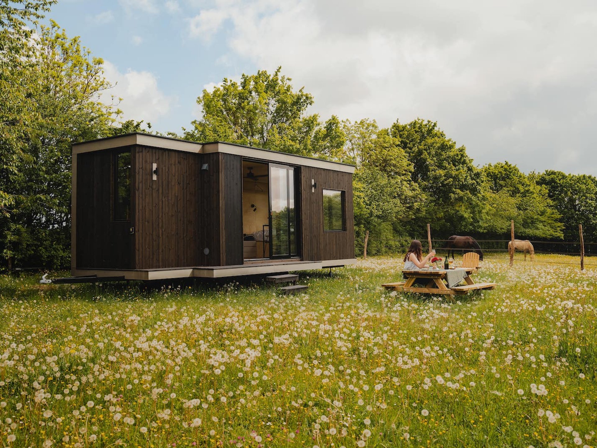 Parcel Tiny House- Avec Les Chevaux Dans Le Perche - Normandy