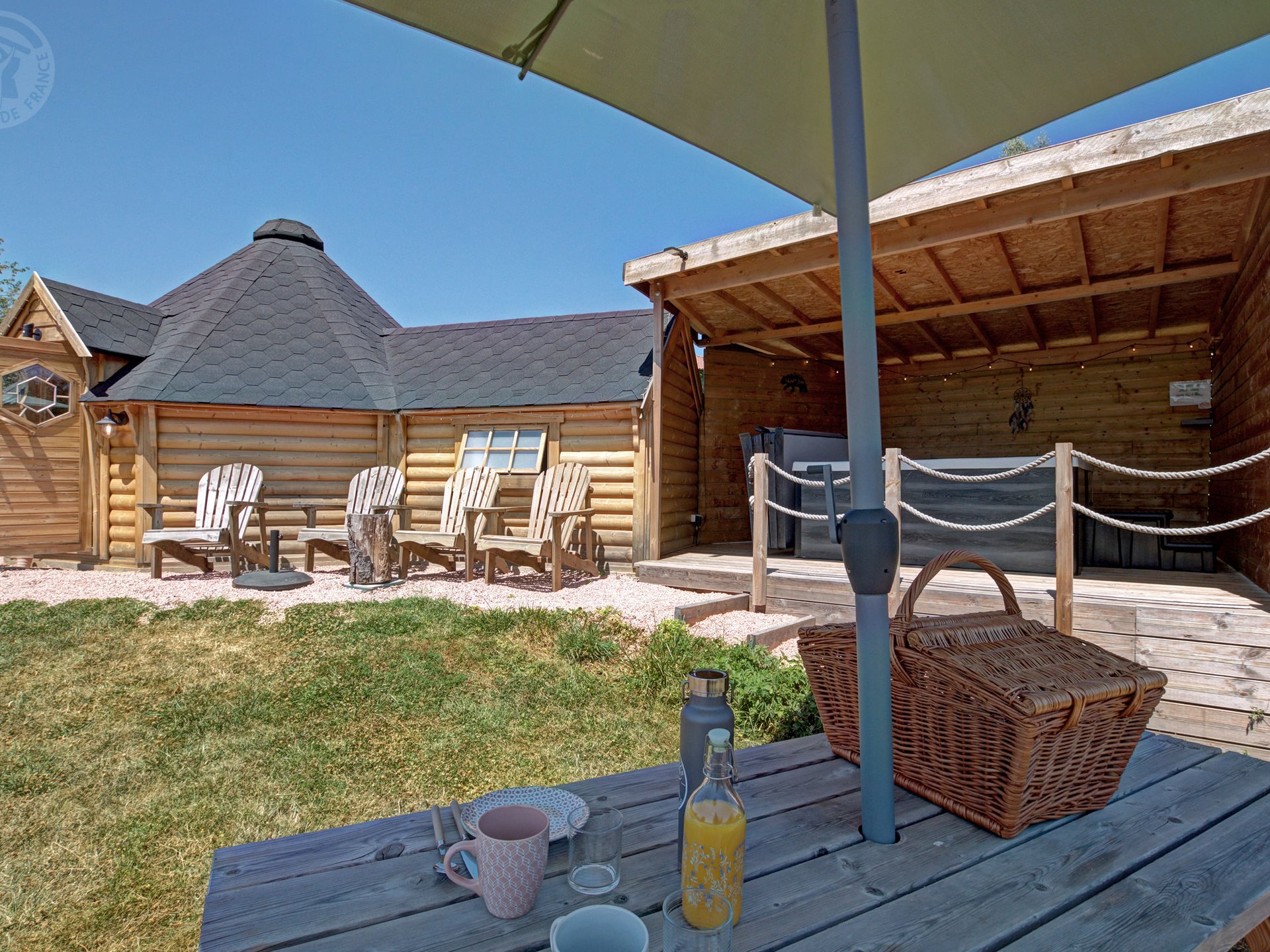 Kota "Alaska" Avec Jacuzzi Privatif - Rhône-Alpes