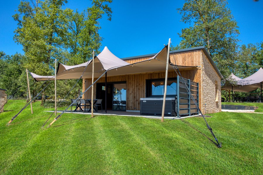 Lodge Des Cèdres & Spa Avec Vue Panoramique Sur Sarlat - Dordogne
