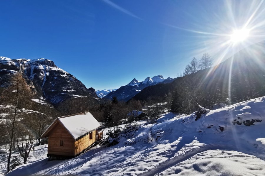 Cabane "Les Séolanes" - Lac de Serre-Ponçon