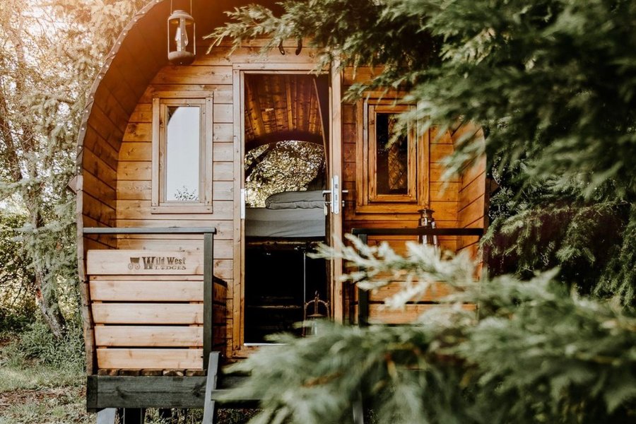 Prairie Schooner Du Wild West Lodges & Spa - Bourgogne-Franche-Comté