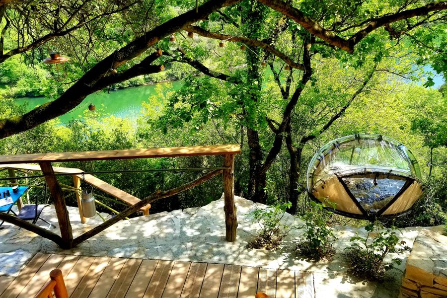 Cybèle, Bulle Perchée Avec Vue Rivière - Aveyron