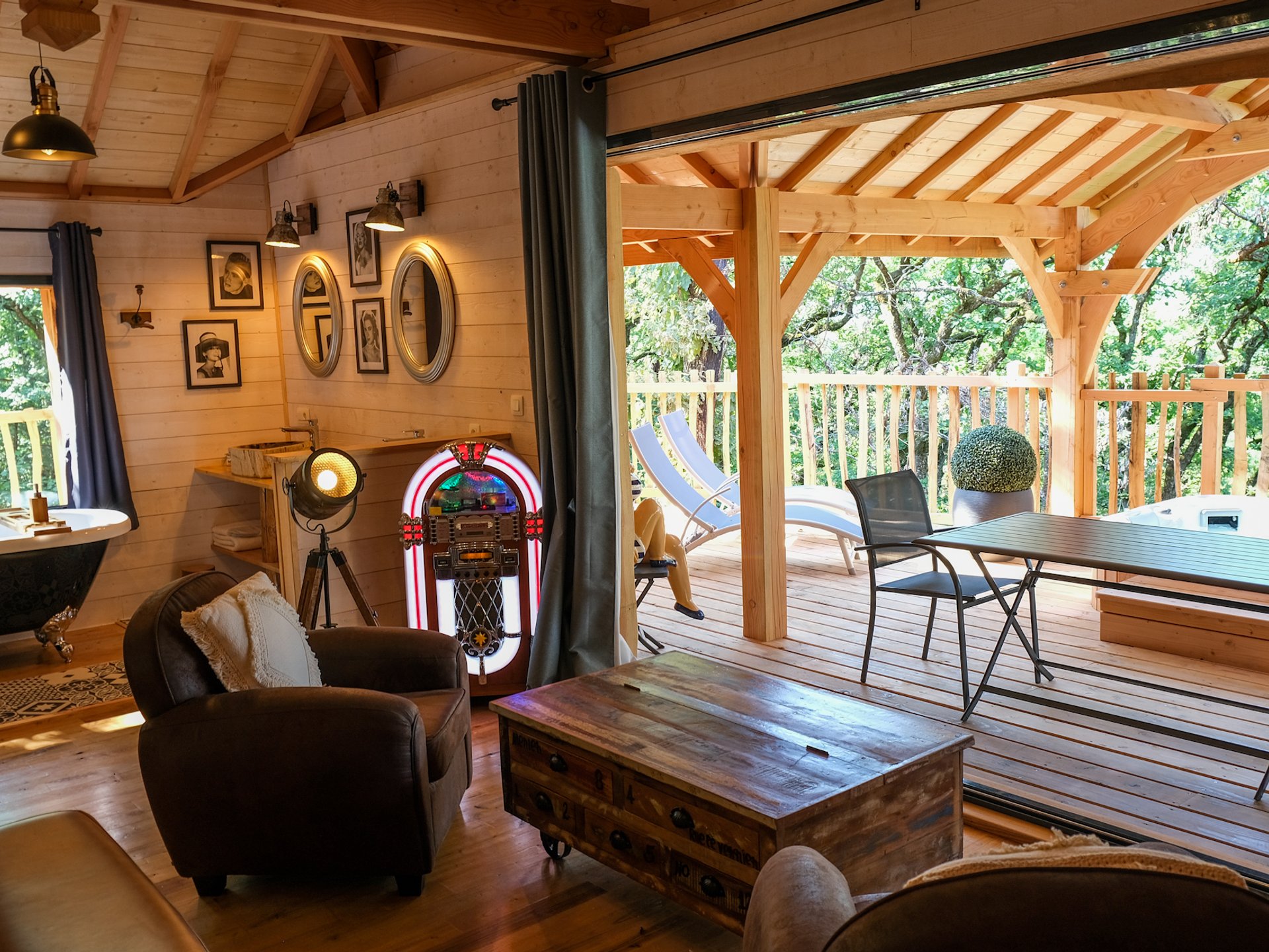 Cabane Spa Vintage - Aquitaine