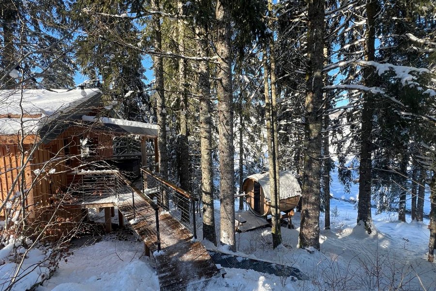Cabane La Bois Du Four & Spa & Sauna - Doubs
