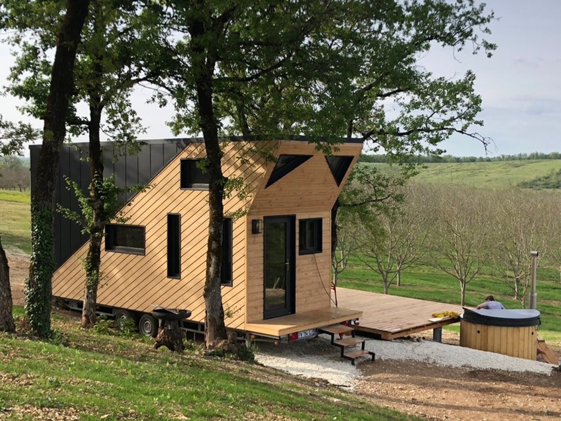 Tiny House & Bain Nordique à La Ferme - Lot