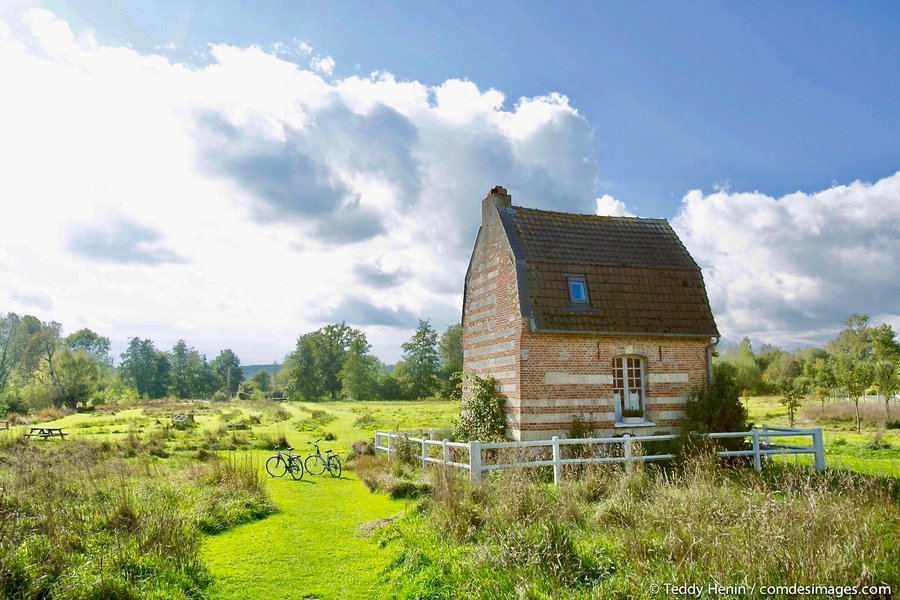 La Maisonnette De Poupée Au Bord De L'eau, Grand Jardin Avec Barbecue Et Vélos - Baie de Somme