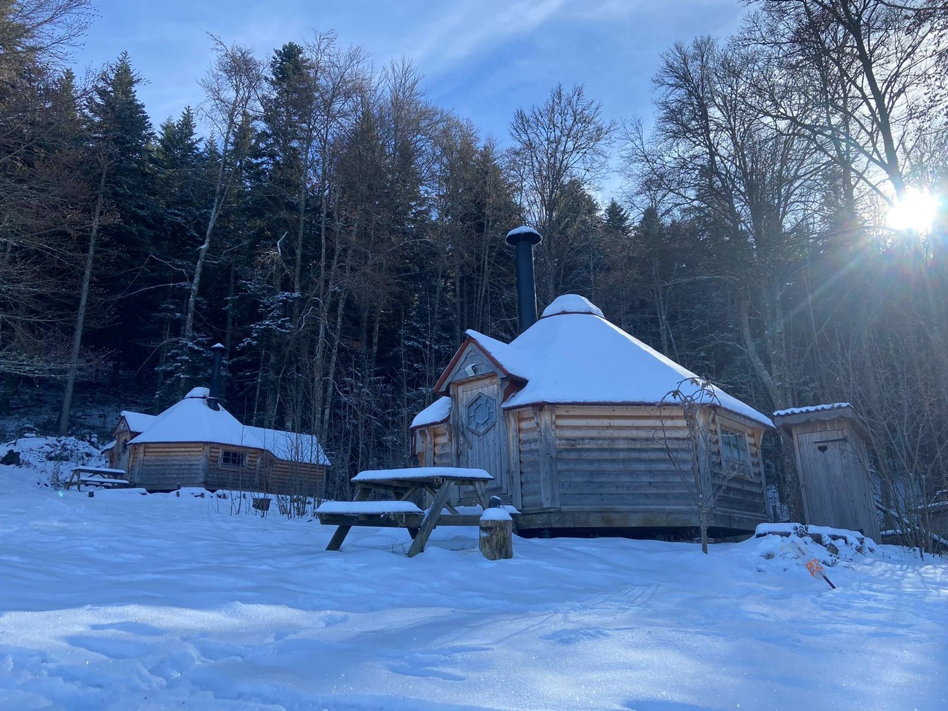 Kota 3 Inari - Séjour Inoubliable Auprès De Huskies - Drôme
