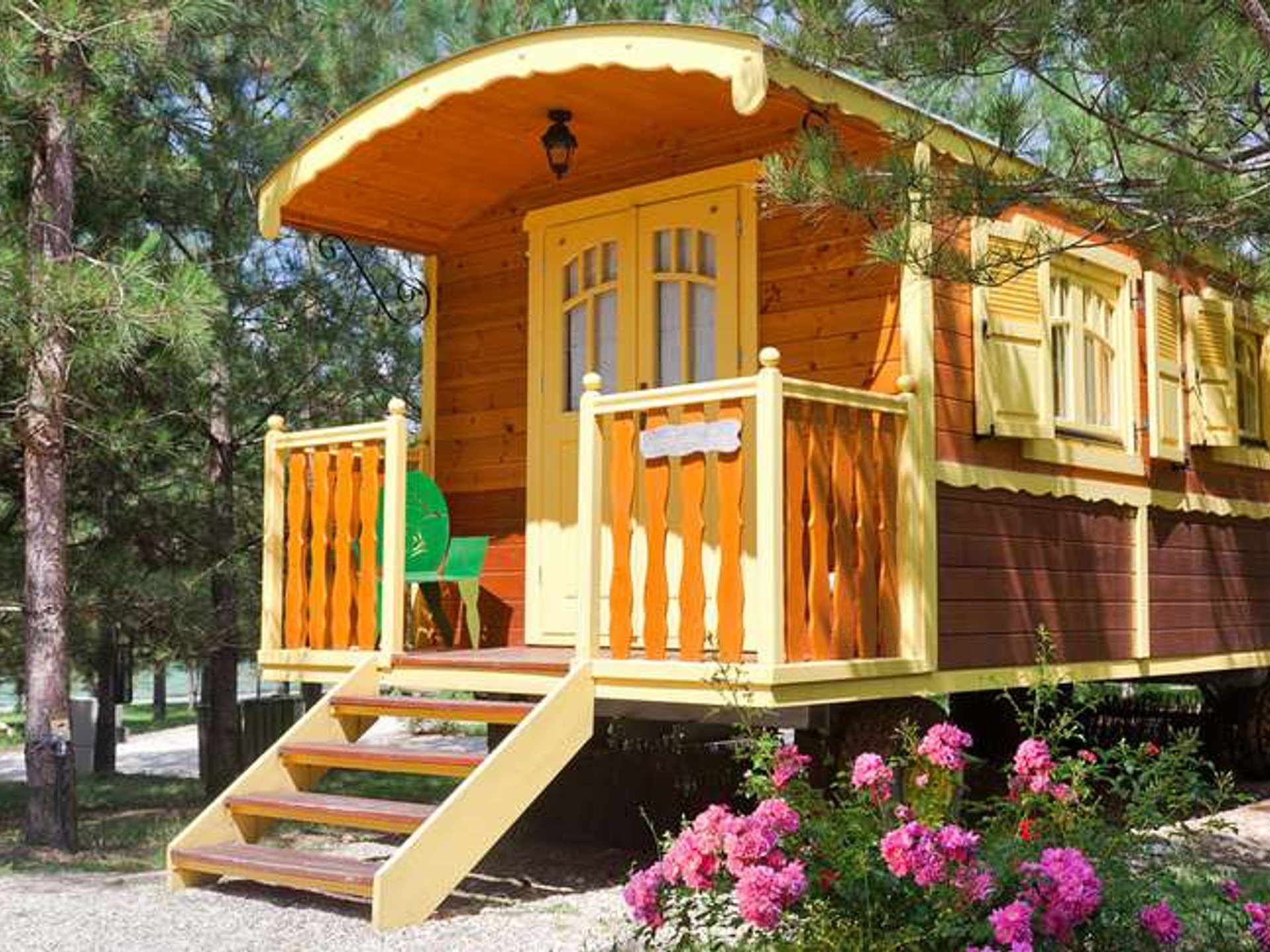 Roulotte N°1 - 5 Personnes - Nouvelle-Aquitaine