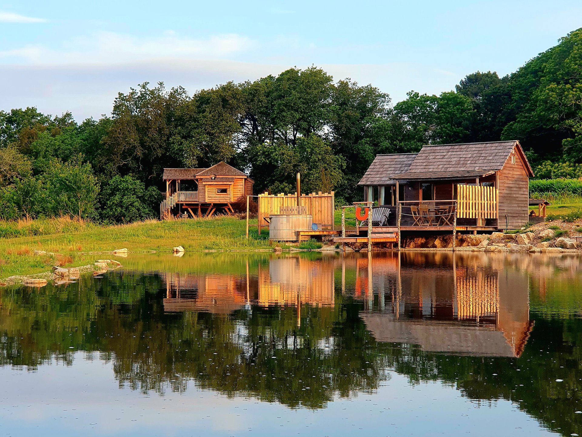 Cabane Spa Sur L'eau - Carnac
