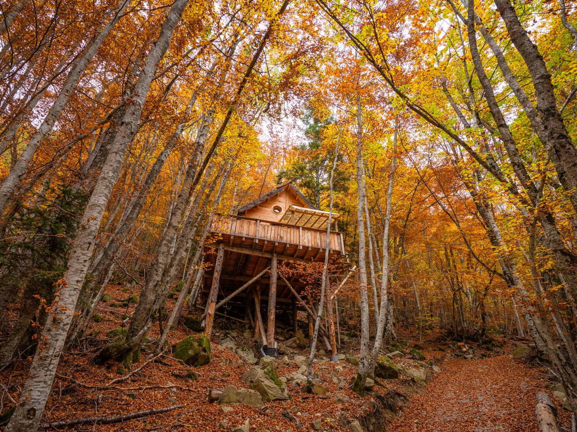 Cabane Spa Des Trolls - Saint-Léger-les-Mélèzes