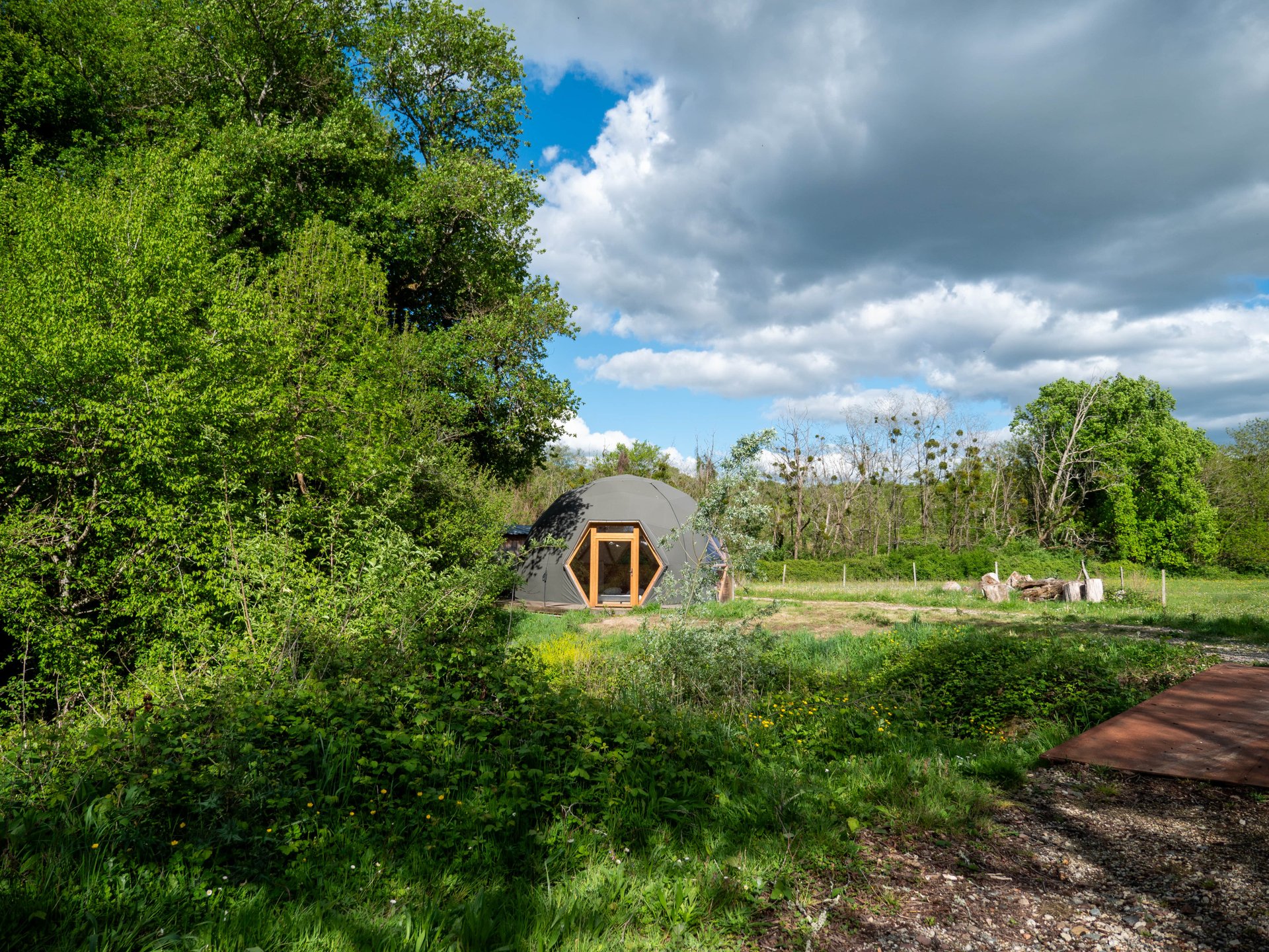 Glamping : Nos Dômes & Son Lac Privé - Gironde