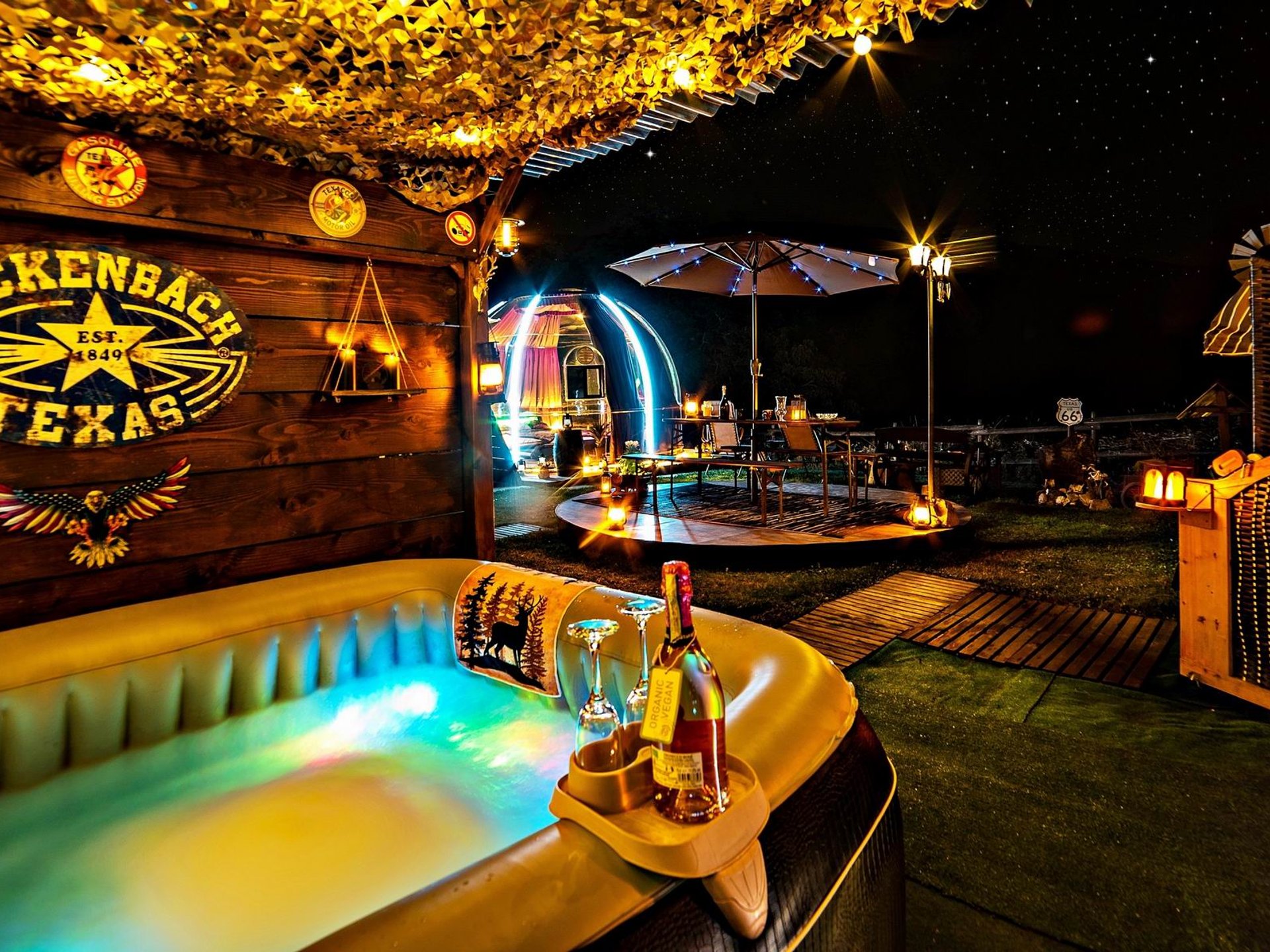 Bulle Texas – Luxe  & Spa – Vue Lac Aiguebelette - Saboya