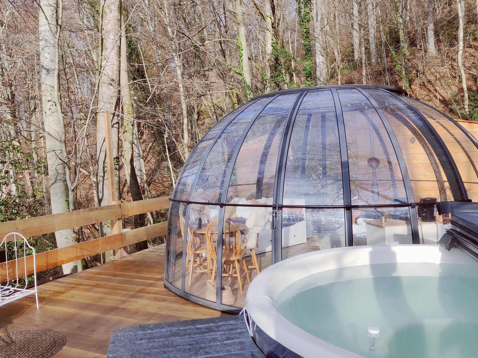 Le Dôme Transparent & Son Spa - Pyrénées