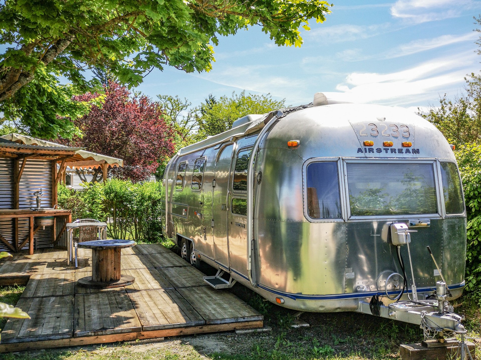 Caravane Airstream & Spa - Drôme