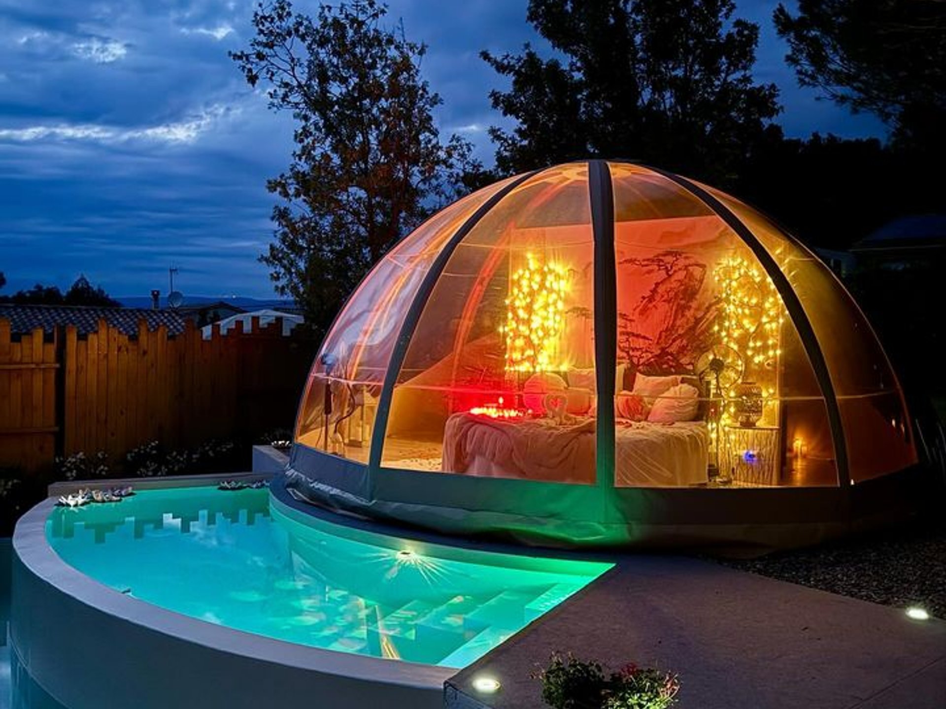 "F"anny - Wigwam, Piscine & Spa - Languedoc-Roussillon