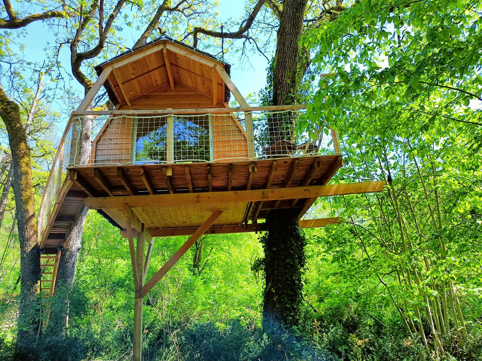 La Cabane Perchée Du Château - Indre-et-Loire