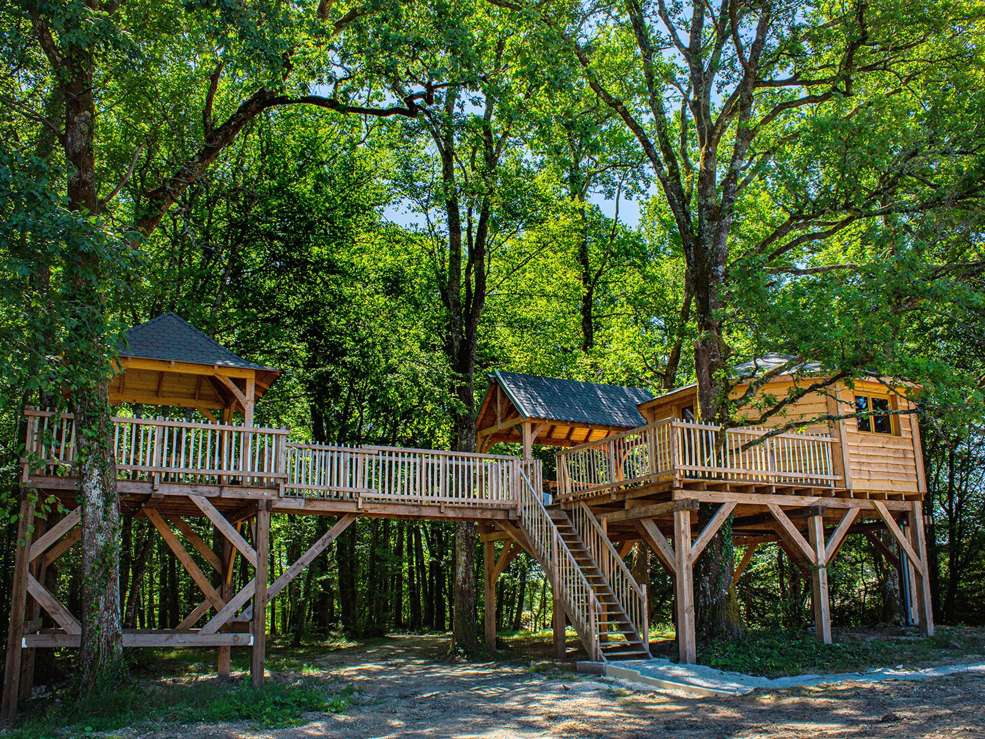 Cabane "Au Temps Suspendu" & Spa - Périgord